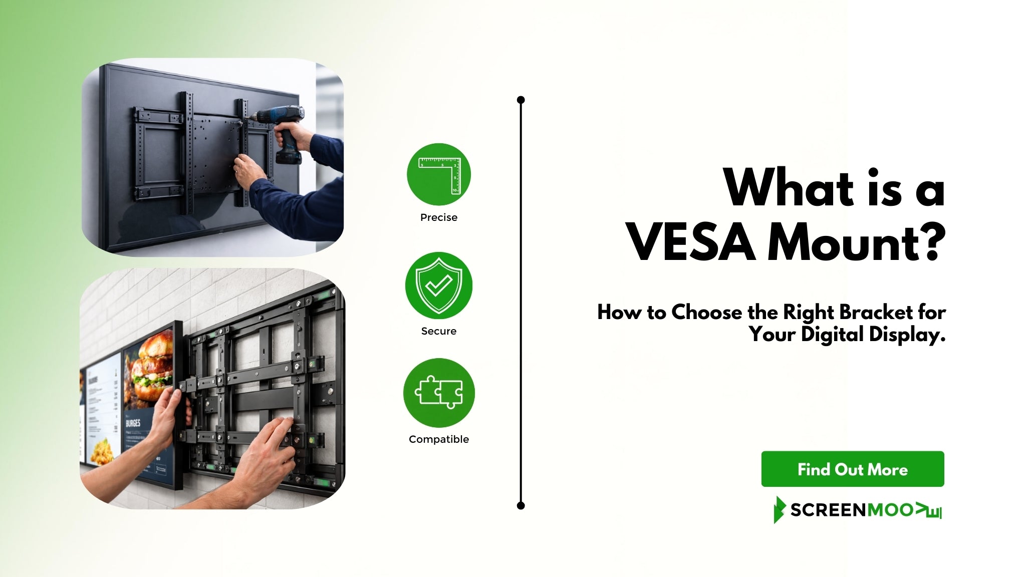 What Is a VESA Mount? How to Choose the Right Bracket for Your Digital ...