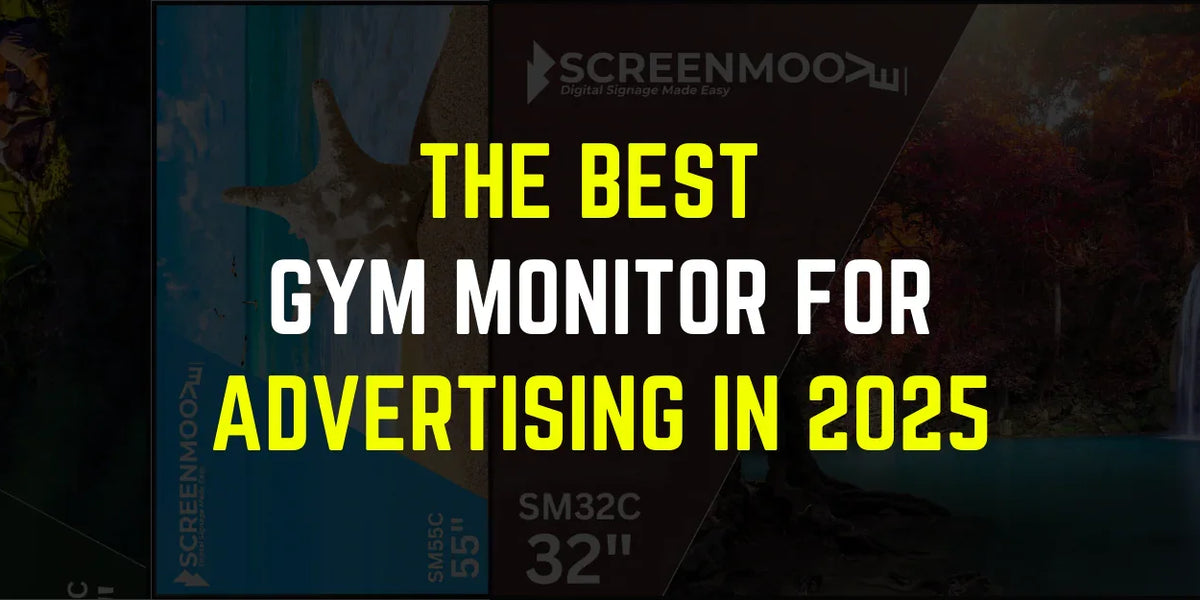 The Best Gym Monitor for Advertising in 2025 — Screen Moove