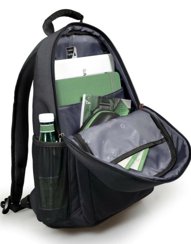 Port Designs Eco SYDNEY Casual Backpack Black Polyethylene Terephthala ...
