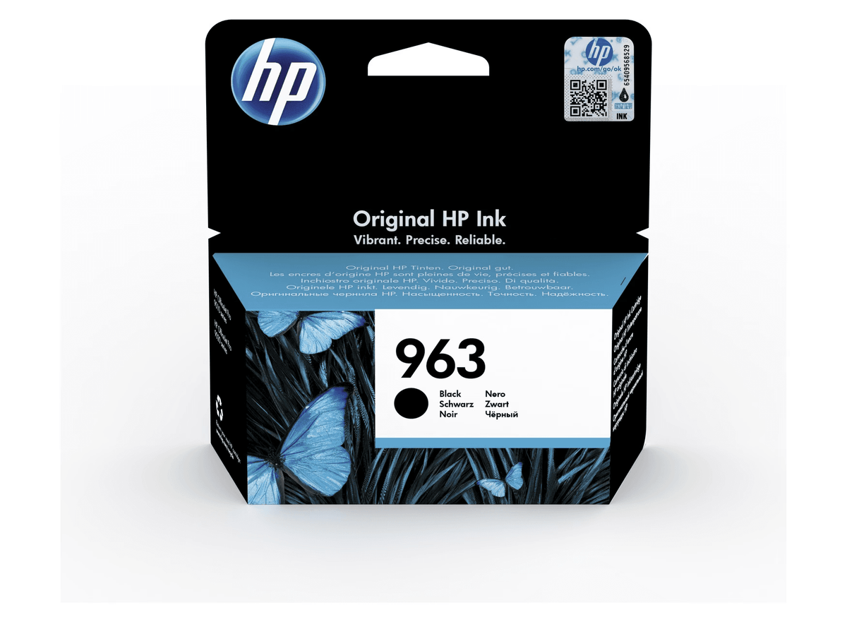 HP 963 Black Original Ink Cartridge — Screen Moove