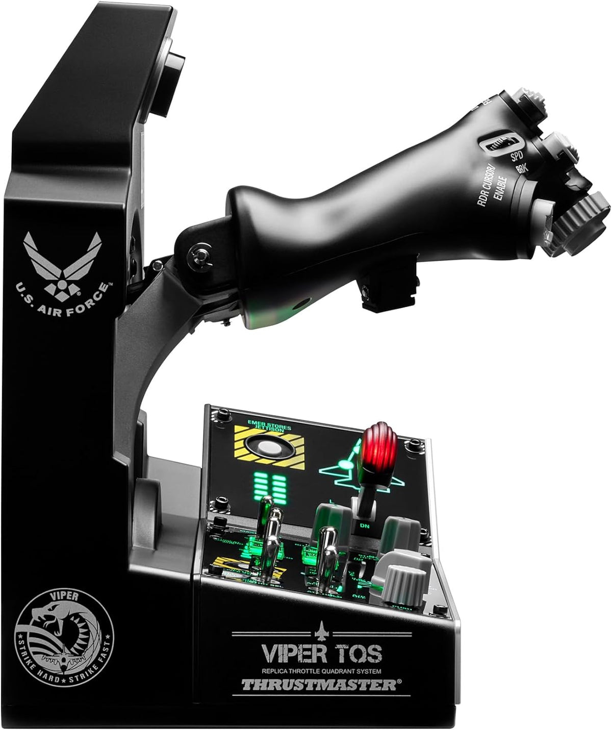 Thrustmaster Viper TQS Mission Pack Throttle Quadrant System Flight St ...