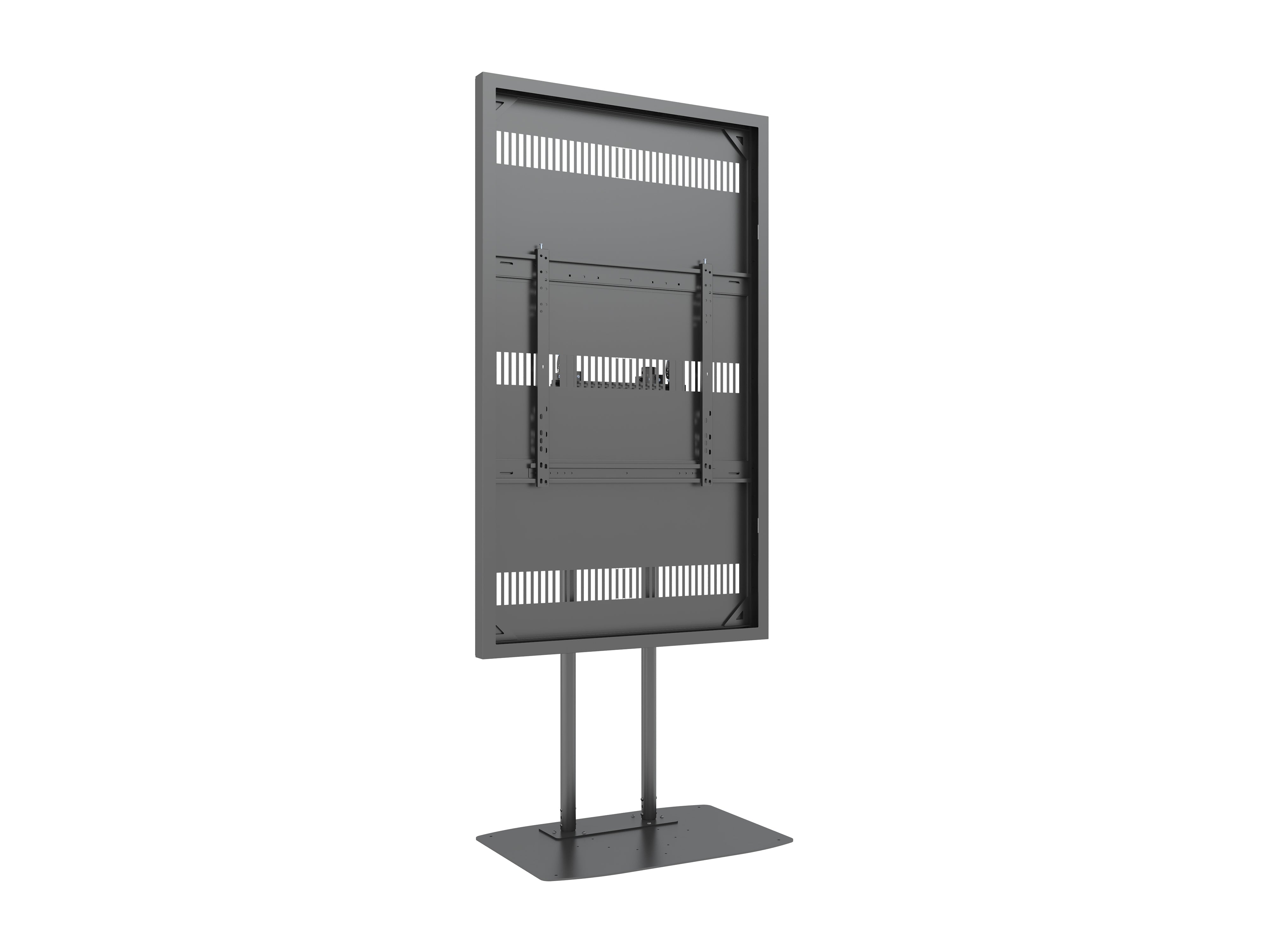 Multibrackets M Pro Series Enclosure 75" Dual Pole Slim Floorbase ...