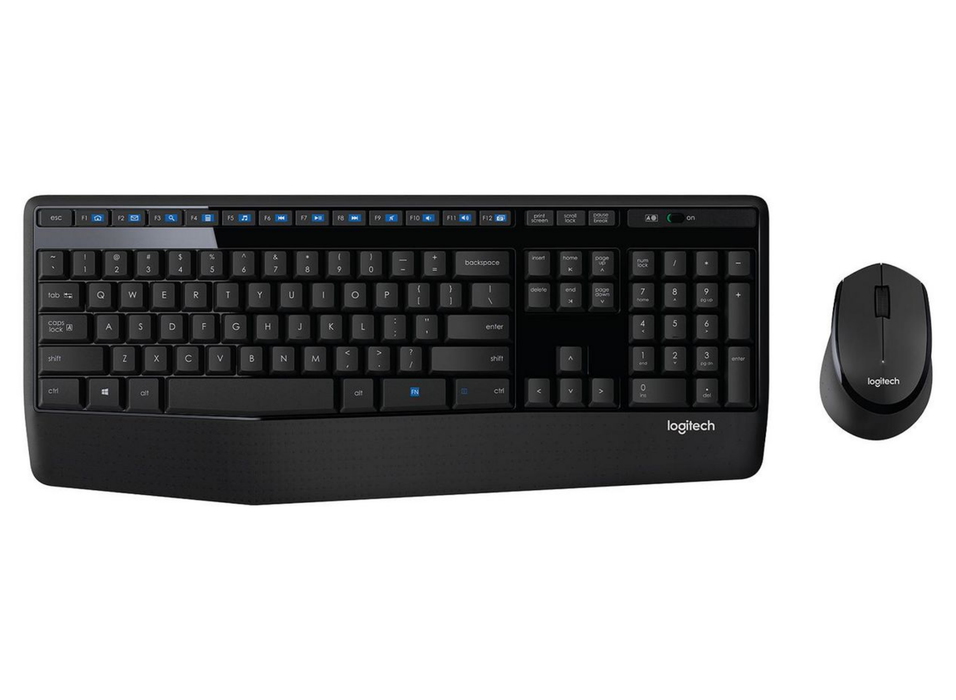 Logitech MK345 Comfort Wireless Keyboard and Mouse Combo | 920-006483 ...