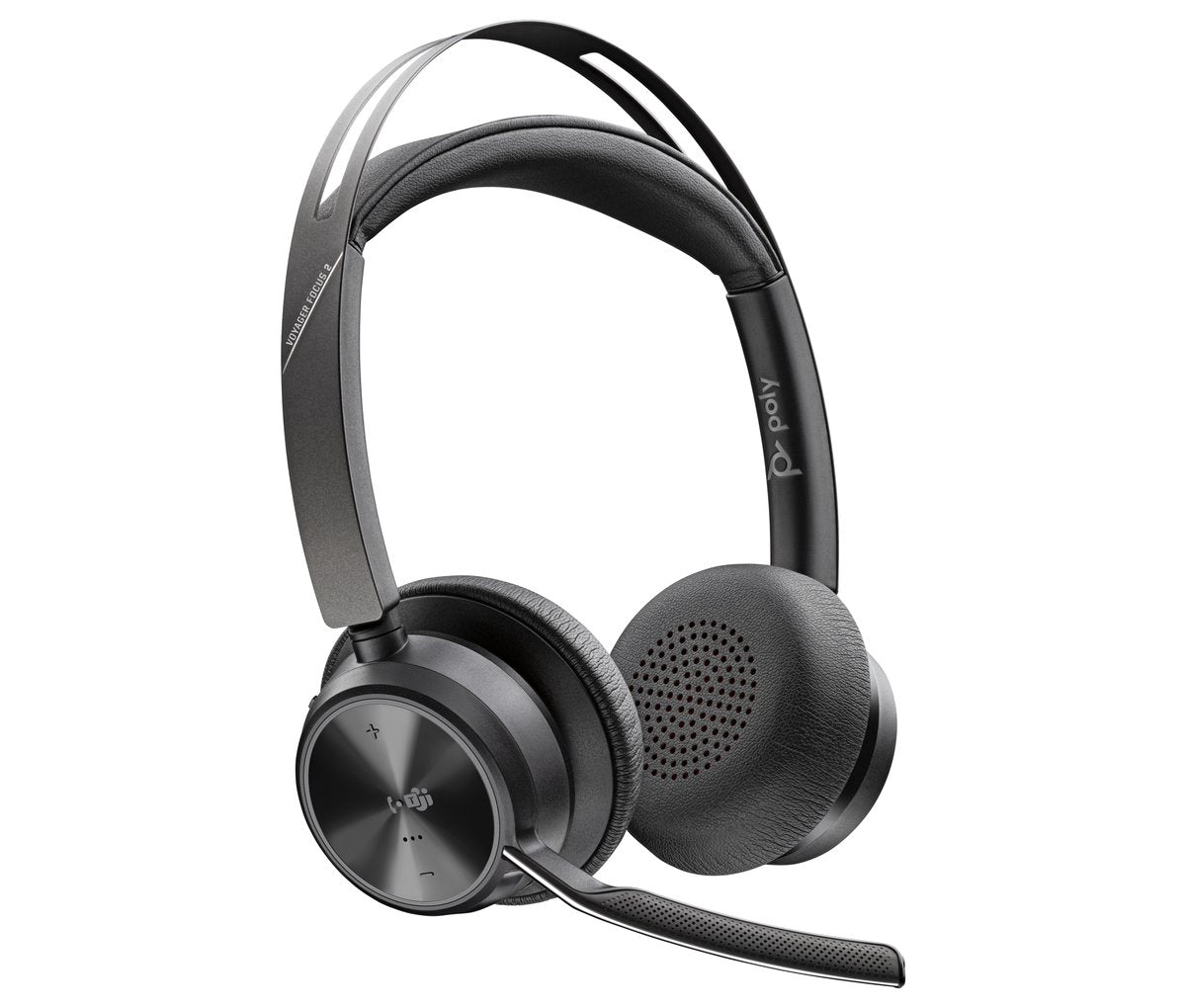 Poly Voyager Focus 2 Bluetooth 5.1 Wireless Headset (Microsoft Teams E ...