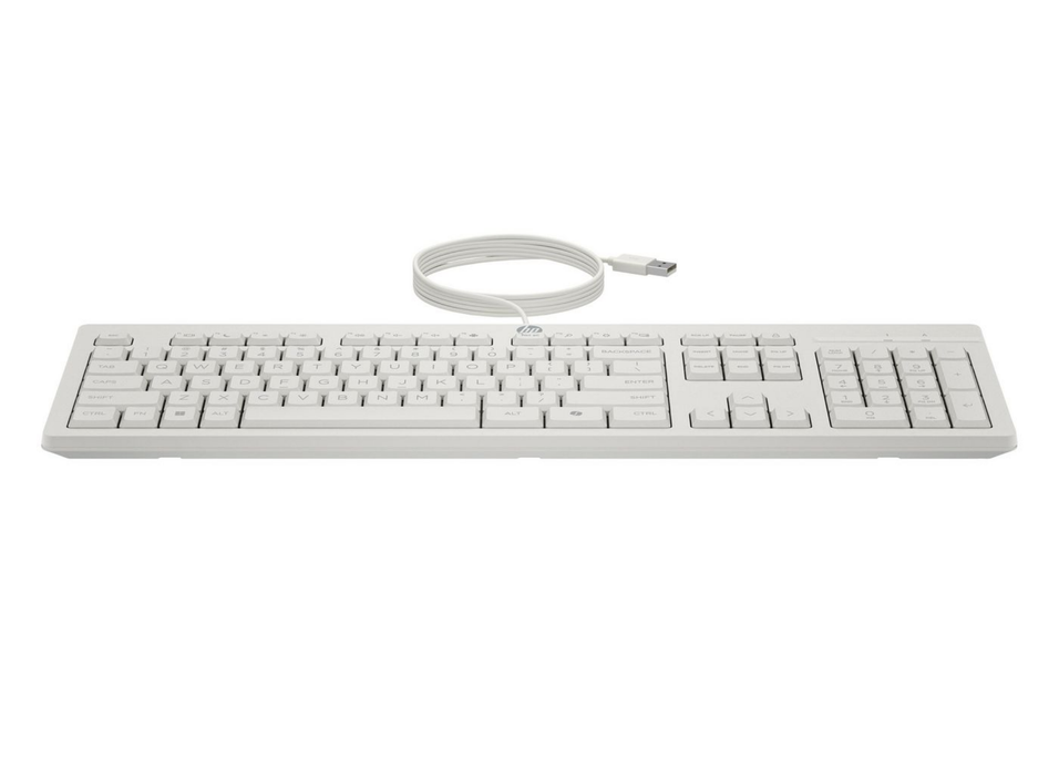 HP 225 Wired Keyboard & Mouse Combo – Full-Size USB Office Set | AW5S6 ...