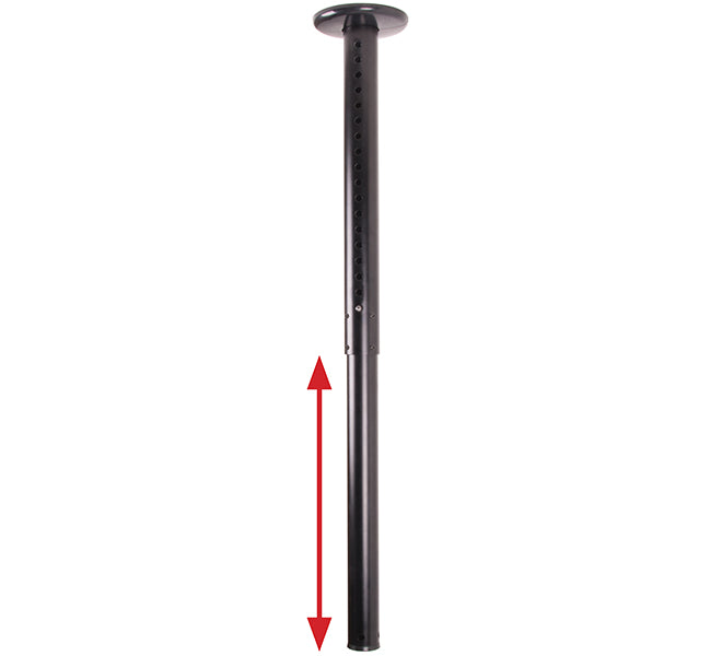 B-Tech BT7851 Adjustable Drop Ceiling Mount For Ø50mm Poles — Screen Moove