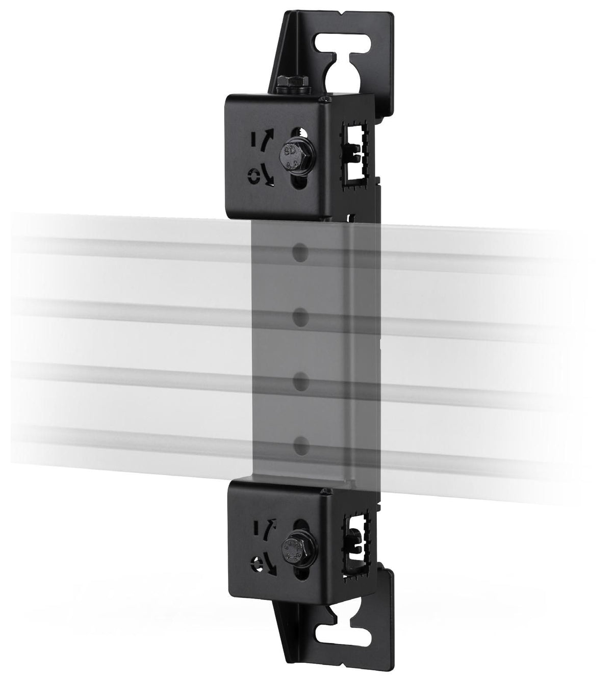 B-Tech SYSTEM X Adjustable Height and Depth Rail Mounting Bracket | BT ...