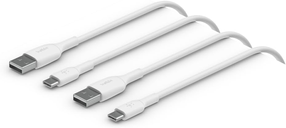 Belkin BoostCharge USB Cable 1 m USB 2.0 USB-A USB-C White | CAB001BT1 ...