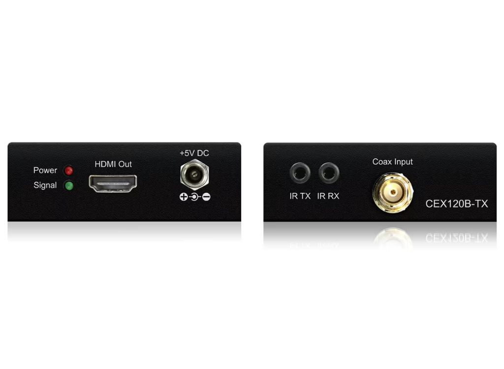 BluStream HDMI Over Coax Extender Set - 120m | CEX120B-KIT — Screen Moove