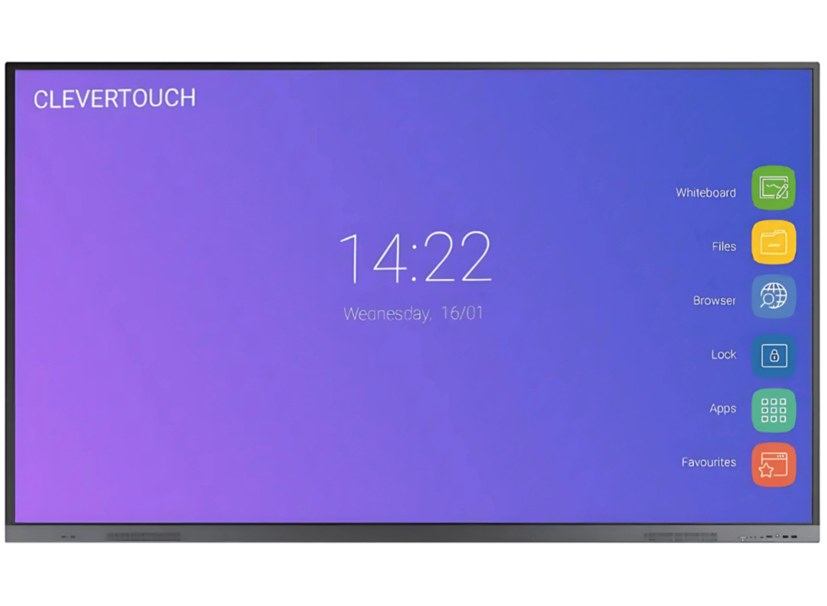 Clevertouch M Series 65" 4K Ultra HD Interactive Display — Screen Moove