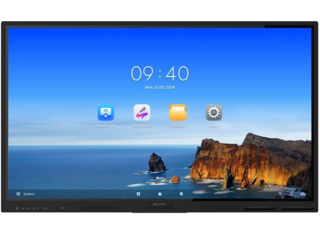 Hikvision 65" 4K UHD Interactive Flat Panel Display | DS-D5B65RB/EL ...