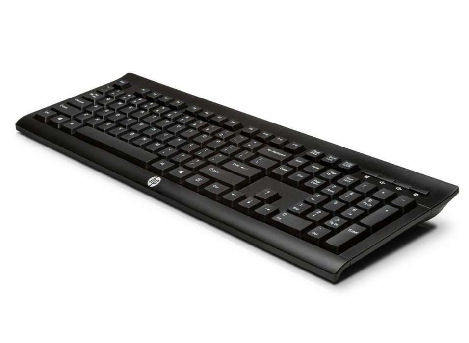 HP K2500 Wireless Full-Size RF Keyboard with Numeric Keypad | E5E78AA ...