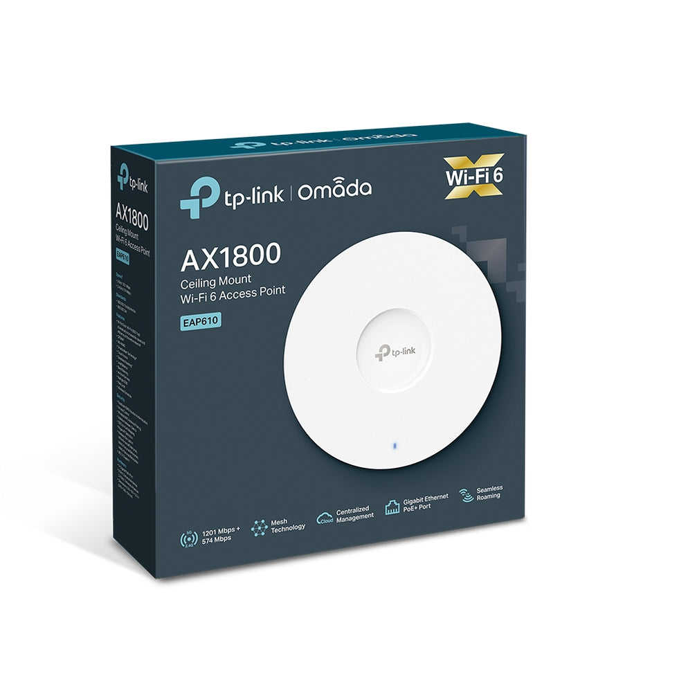 TP-Link EAP610/AX1800 Ceiling Mount WiFi 6 Access Point — Screen Moove