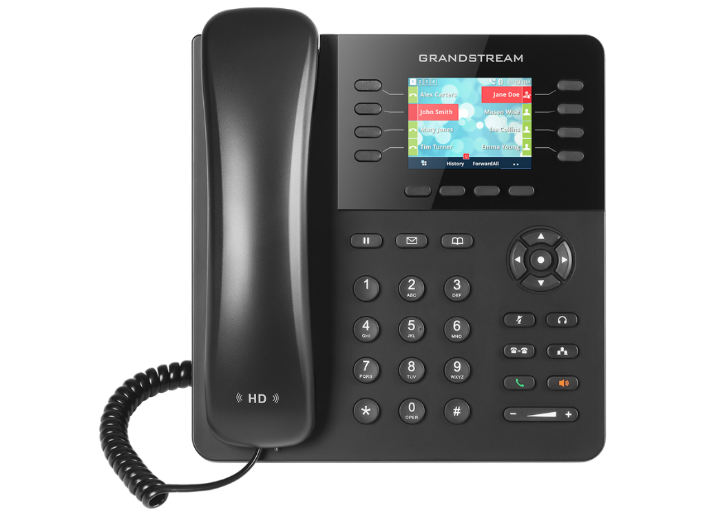 GrandStream GXP2135 IP Phone with 8 Lines, 32 BLF Keys & Bluetooth Sup ...