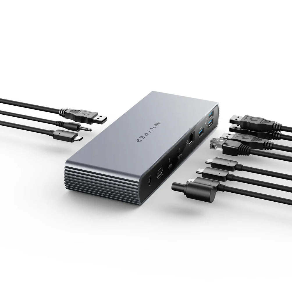 Hyper HyperDrive Thunderbolt 4 Docking Station | HDTB4D-EU — Screen Moove