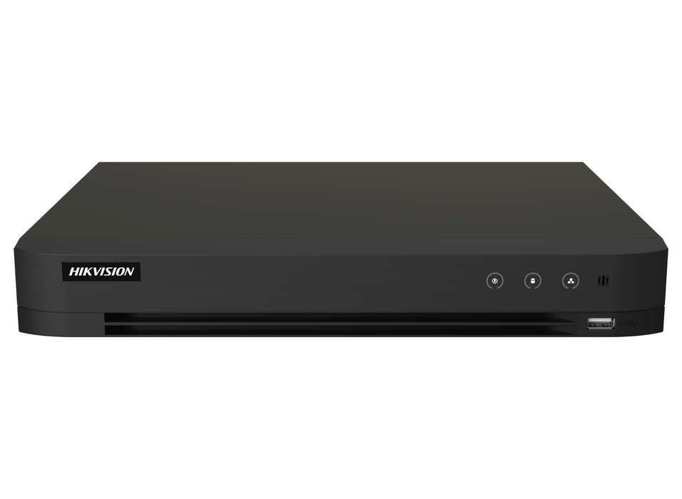 Hikvision IDS-7216HQHI-M1/XT 16-ch 1080p 1U H.265 AcuSense Digital Vid ...