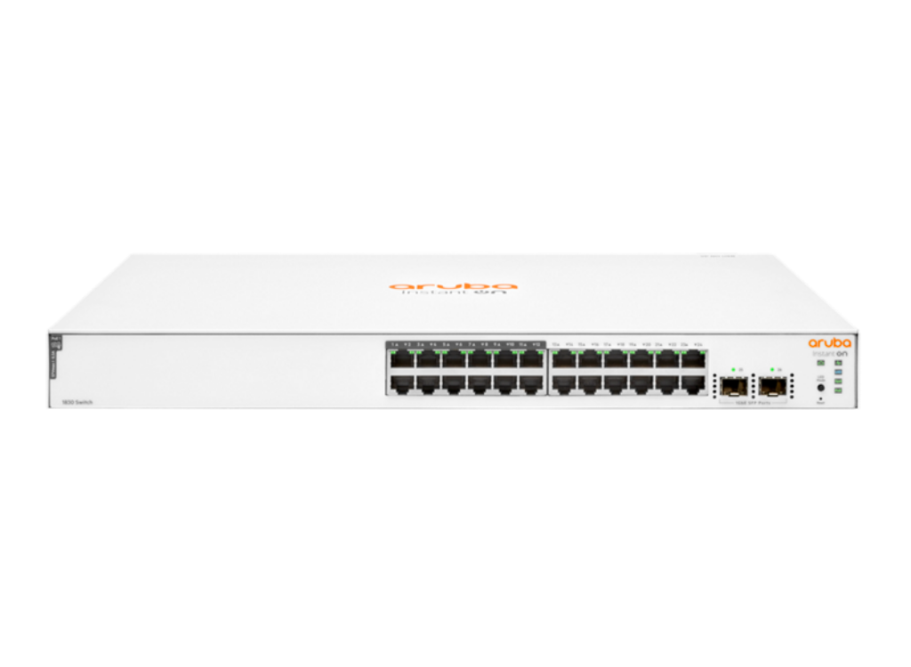 HPE Networking Instant On Switch 24p Gigabit CL4 PoE 2p SFP 195W 1830 ...