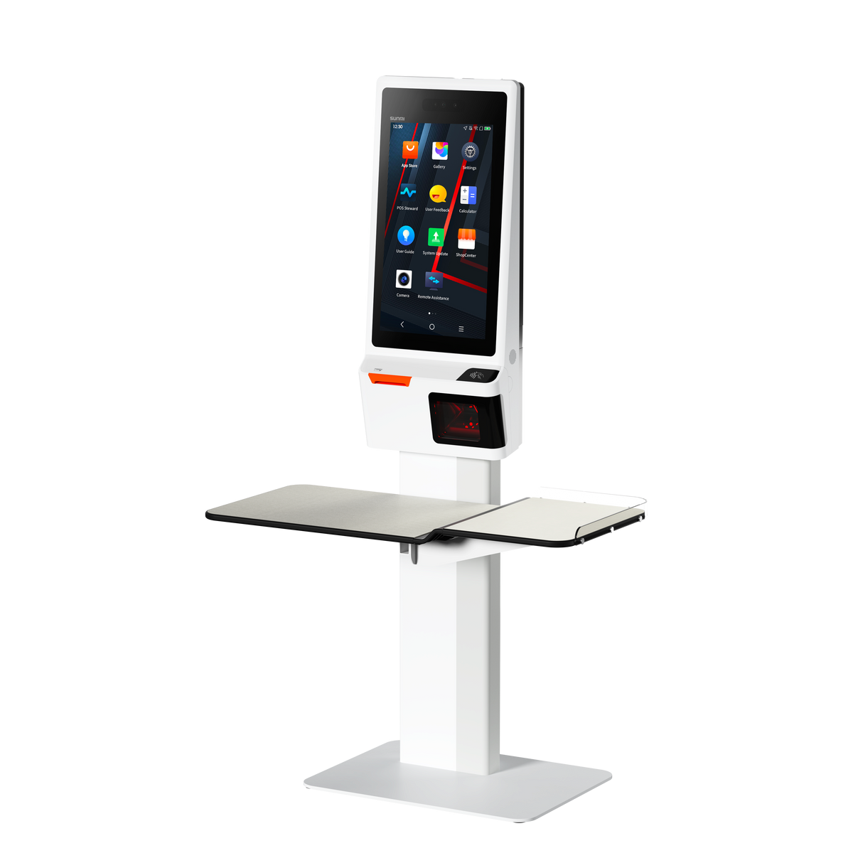 SUNMI PR-0031769/K2 24" Full HD Self-Service Kiosk — Screen Moove