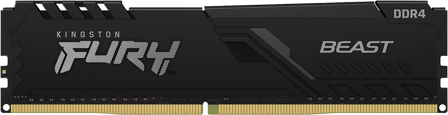 Kingston FURY Beast 16GB DDR4 3200MHz Desktop RAM | KF432C16BB1/16 ...