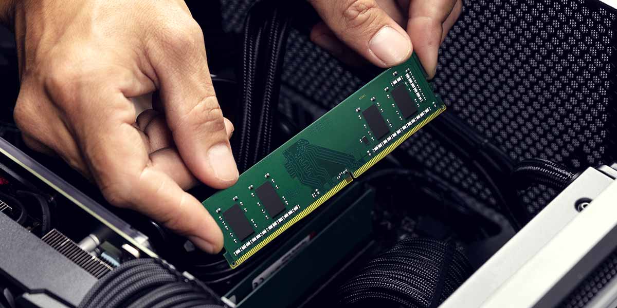 Kingston ValueRAM 4GB DDR4 2666MT/s DIMM Desktop Memory Module | KVR26 ...