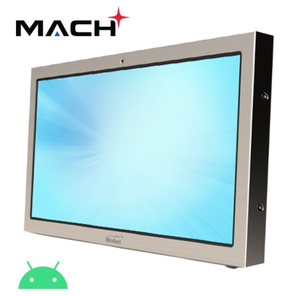 MicroTouch 21.5” Android 13 8GB/64GB Stainless Steel Touch Computer ...