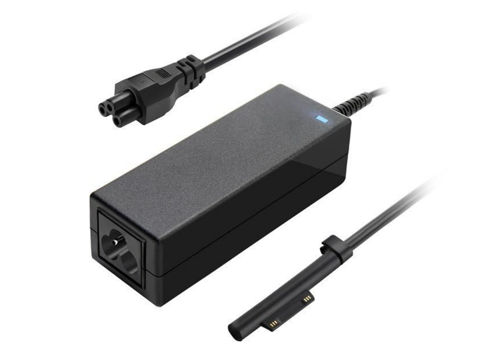 CoreParts 24W 15V 1.6A Charger for Surface Pro 3/4 + EU Cord — Screen Moove