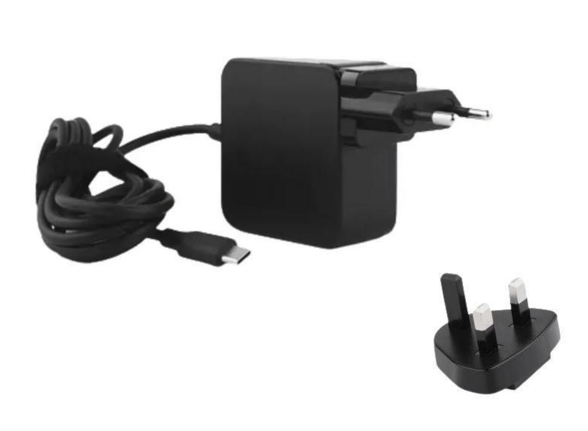 CoreParts 65W GaN USB-C PD Charger with EU & UK Plugs | MBXUSBC-AC0002 ...