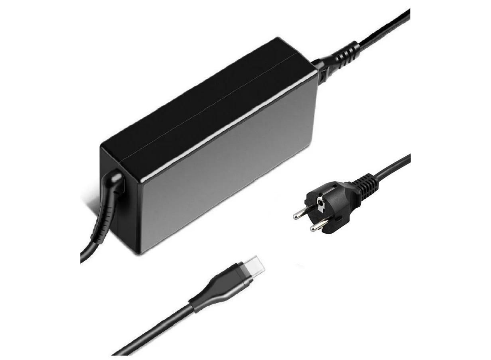 CoreParts 45W USB-C PD Charger + EU Schuko C5/C6 Power Cord — Screen Moove