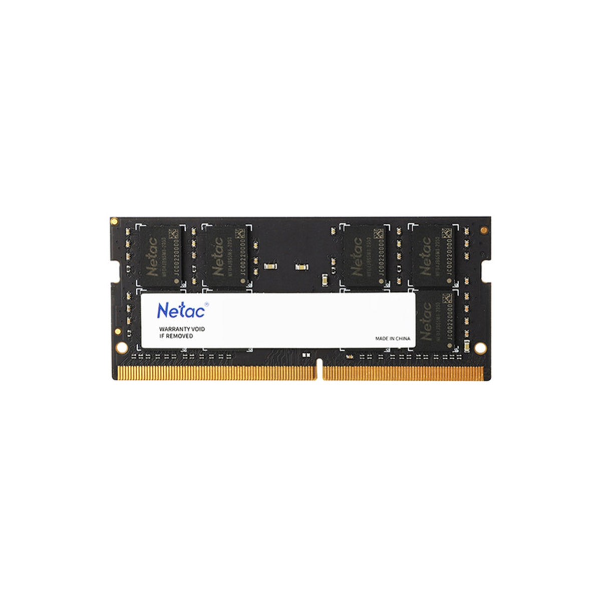 Netac 8GB DDR4 3200MHz SO-DIMM Laptop Memory Module | NTBSD4N32SP-08 ...