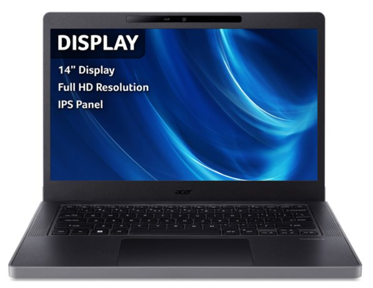 Acer TravelMate B NX.B0EEK.001 Intel N200 8GB 128GB SSD 14IN Win 11 Pr ...