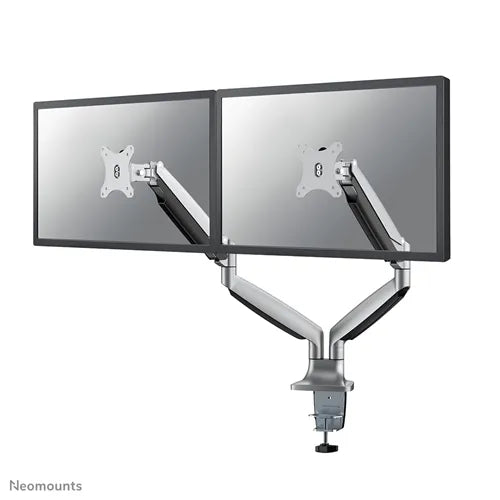 NeoMounts 10"-32" Dual Monitor Arm Desk Mount | NM-D750DSILVER — Screen ...