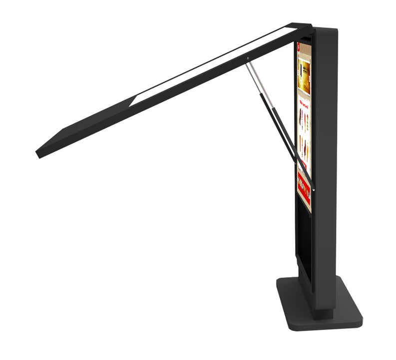 Moove 55" Freestanding PCAP Outdoor Touch Screen Poster — Screen Moove