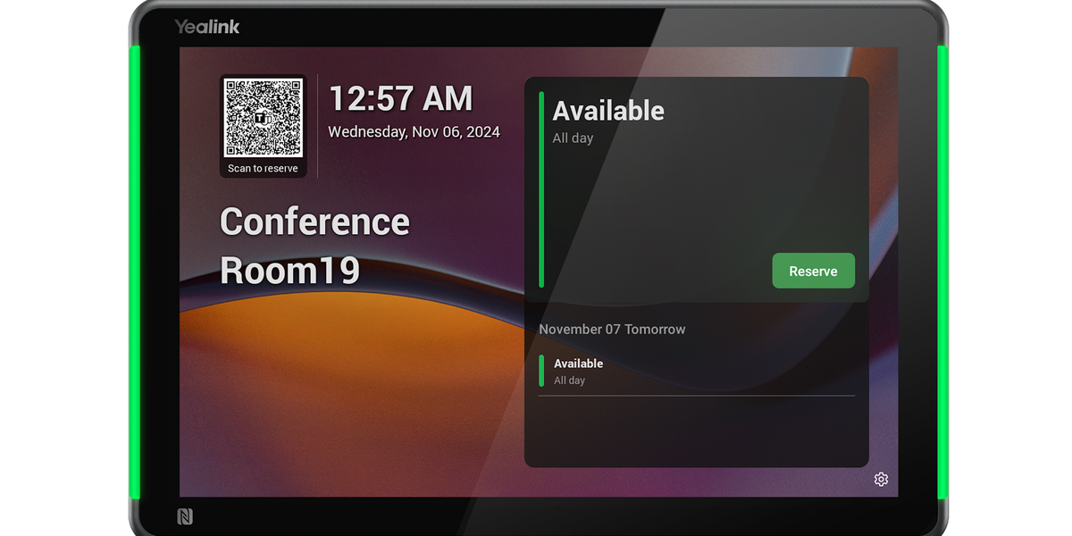 Yealink 10-inch Android-based Room Scheduling Panel | ROOMPANEL-PLUS-E ...