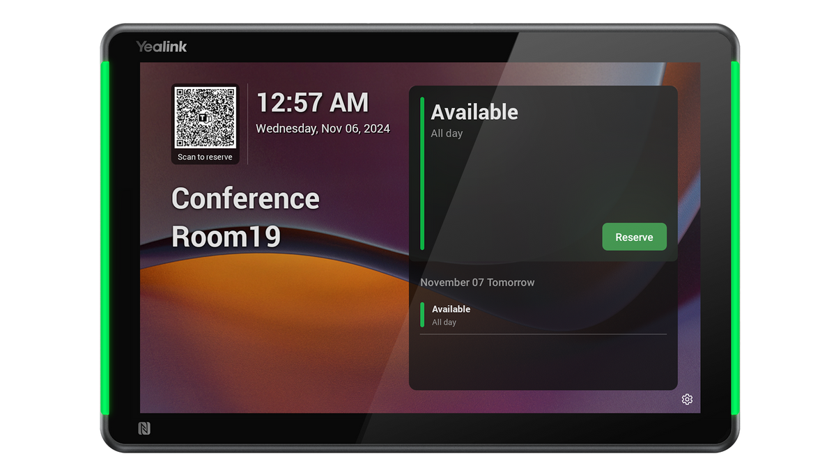 Yealink 10-inch Android-based Room Scheduling Panel | ROOMPANEL-PLUS-E ...