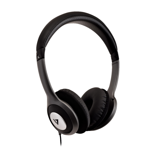 V7 Deluxe Stereo Headphones with Volume Control - HA520-2EP — Screen Moove