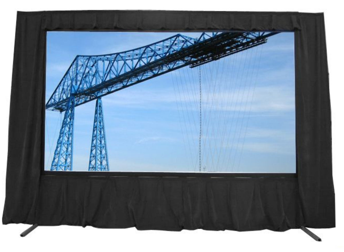 Sapphire Drapery Kit 4m 4:3 Format In Black | SFFS404Drapekit-Black ...