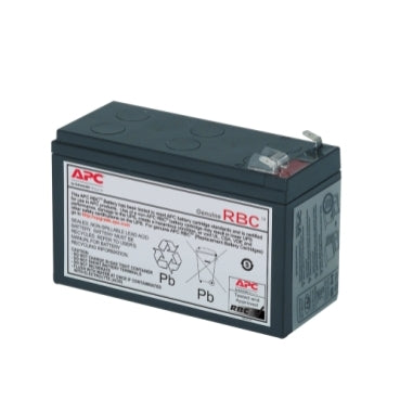 APC RBC17 Replacement Battery Cartridge, VRLA battery, 9Ah, 12VDC ...