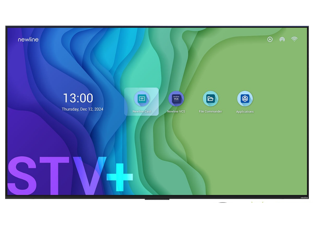 Newline STV-5524+ 55" 4K Ultra HD Android 14 Professional Digital Sign — Screen Moove