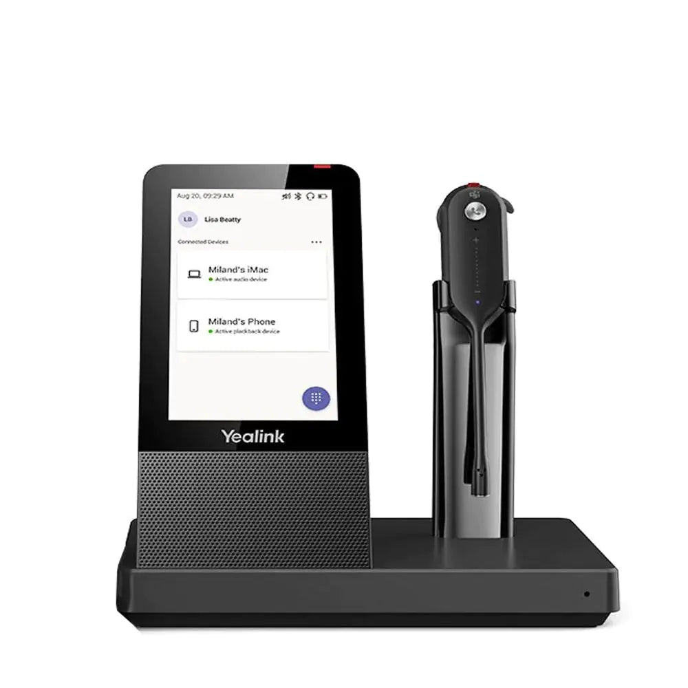 Yealink WH67-TEAMS Teams Dect Single Ear Headset — Screen Moove