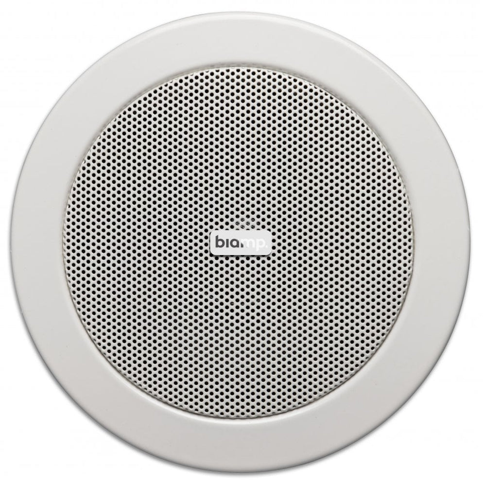BIAMP CM4T 4" Dual Cone White Ceiling Loudspeaker — Screen Moove