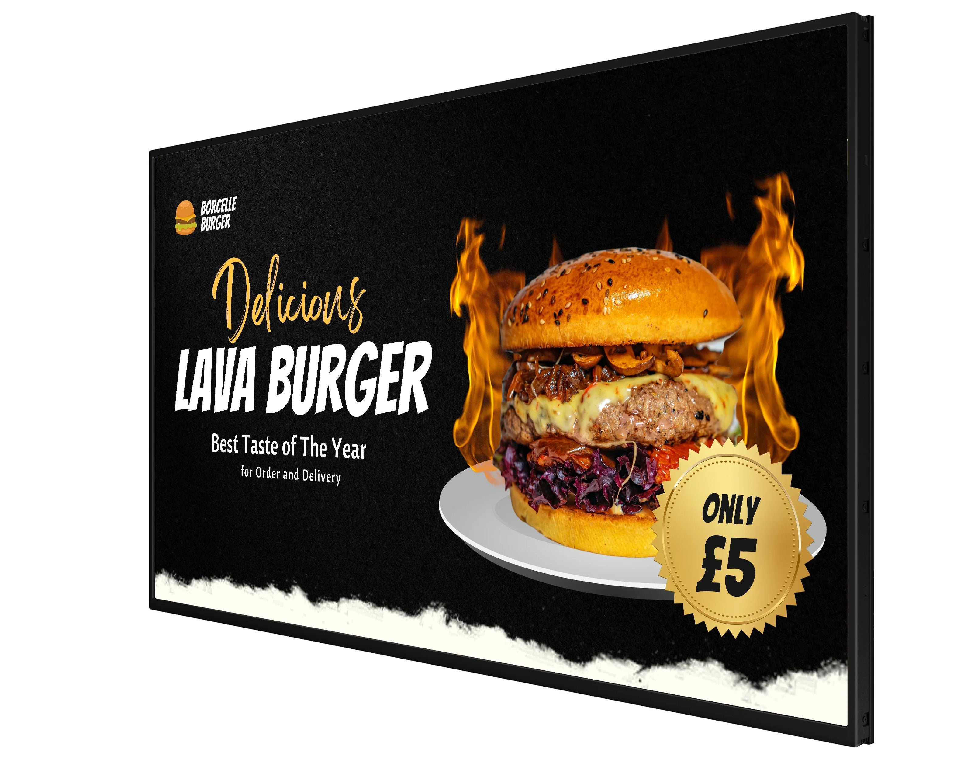 Digital Menu Boards - Digital Menu For Takeaways — Screen Moove