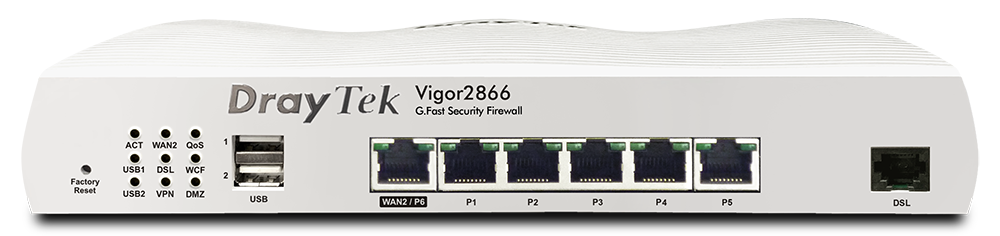 Draytek Vigor Wired G Fast Dsl And Ethernet Router V2866 K — Screen Moove