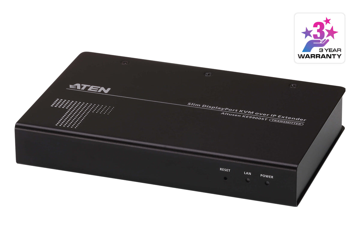 Aten Slim DisplayPort Single Display KVM over IP Transmitter | KE9900S ...