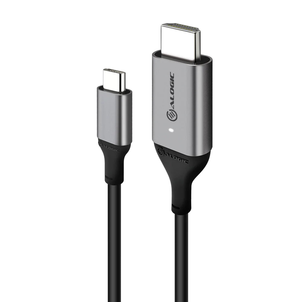 Alogic ULCHD01-SGR USB-C (Male) to HDMI (Male) Cable - Ultra Series ...