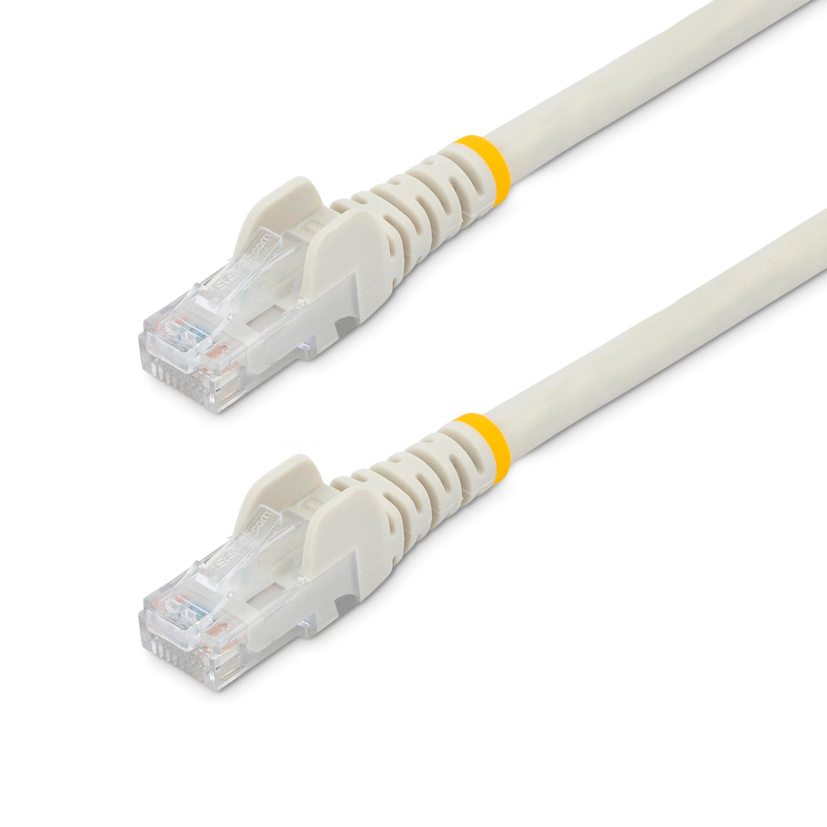 StarTech N6PATC3MWH 3m CAT6 Ethernet Cable - White CAT 6 Gigabit Ether ...
