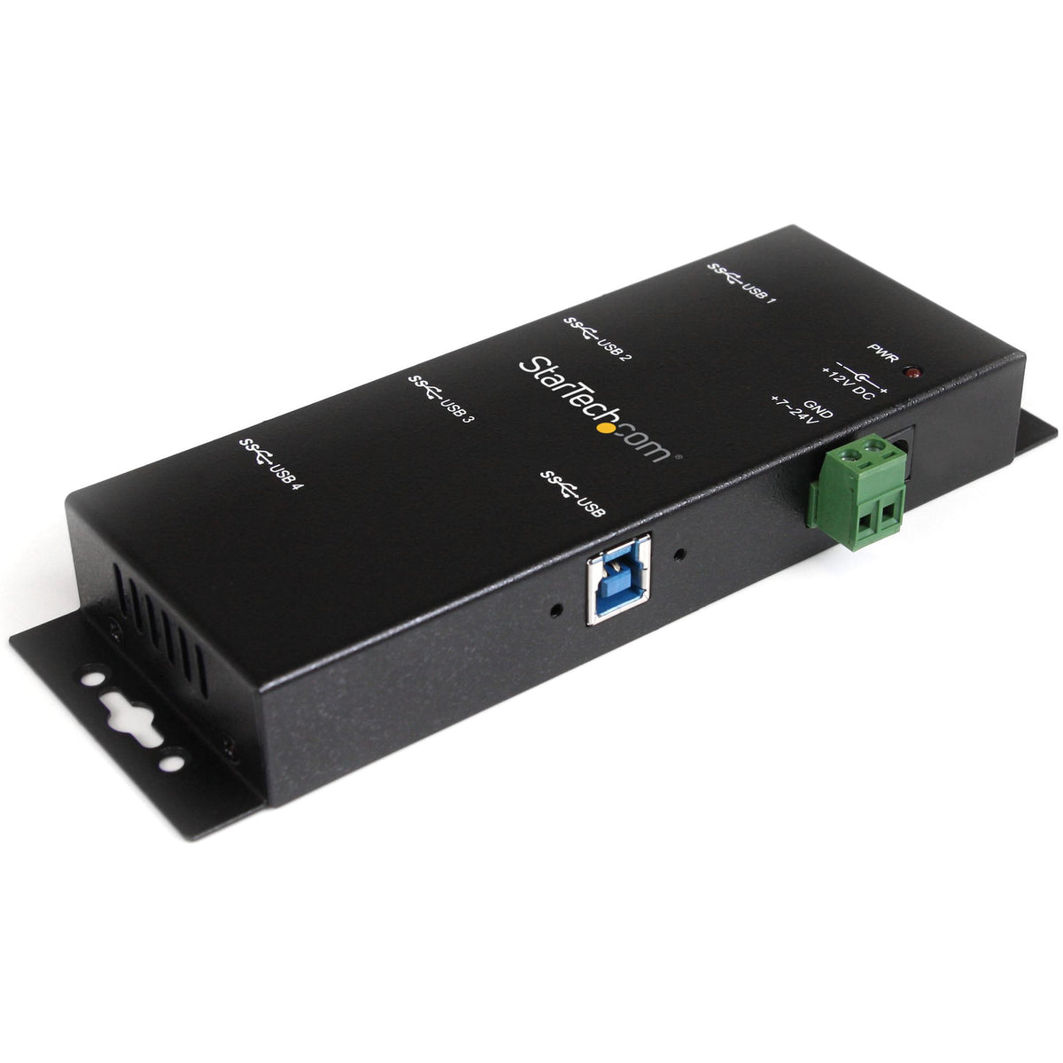 StarTech ST4300USBM 4-Port USB 3.0 Hub - 5Gbps - Metal Industrial USB ...