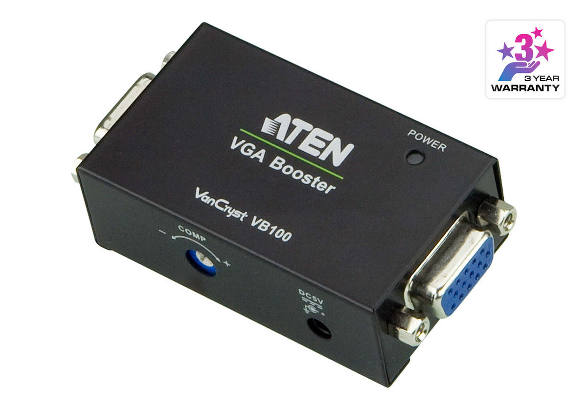 Aten VGA Booster (1280 x 1024@70m) | VB100-AT-E — Screen Moove